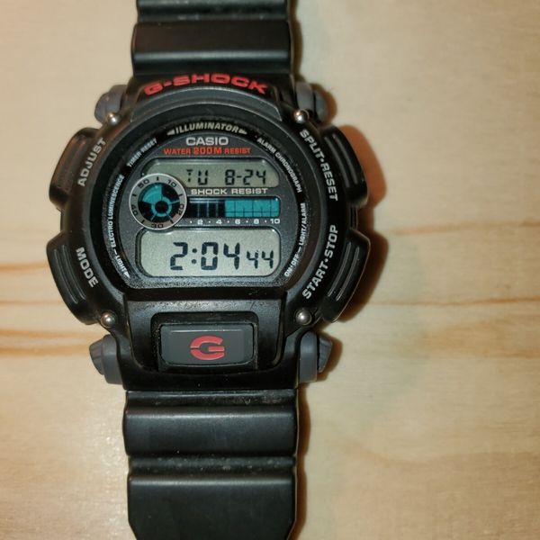 Casio G-SHOCK 3232 Men's Black Military Sport Watch DW-9052 ...