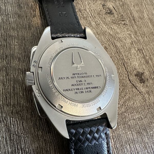 Bulova Lunar Pilot 96B251 Watch Box Set Complete with Original ...