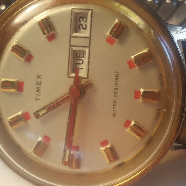 1974 Timex Marlin 26860 02774 Hand Wind Day/Date Men's Watch | WatchCharts