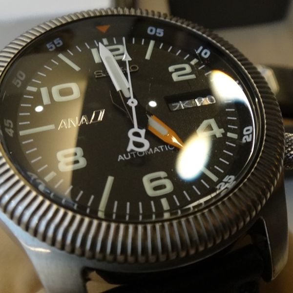 SOLD, RARE SEIKO ANA PILOT watch Limited Production. | WatchCharts