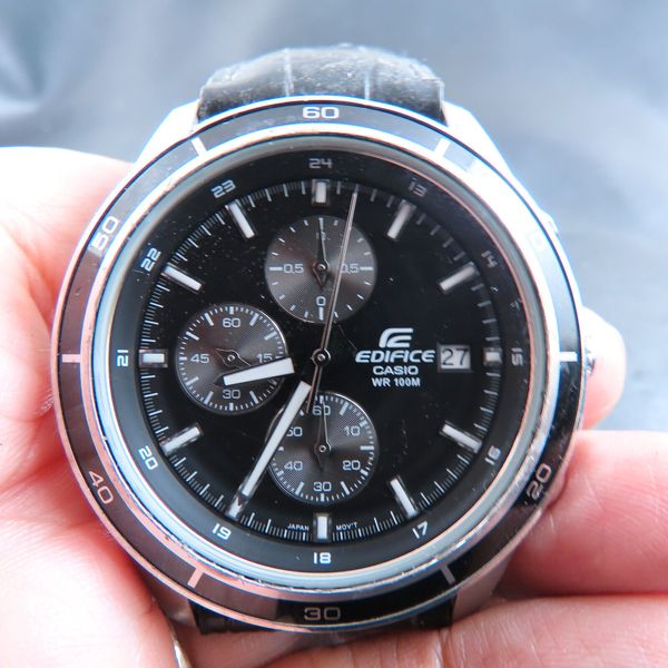 EFR-526 Casio Edifice Chronograph Quartz Men Watch | WatchCharts ...