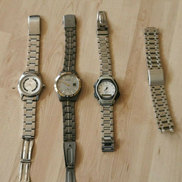 3x Herrenarmbanduhr s.Oliver 3 ATM -2826/Casio 1737 AQ-140W/ Rivado ...