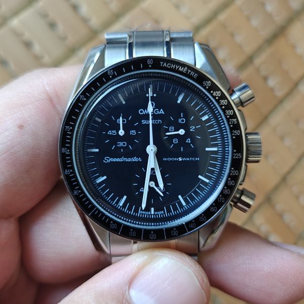 New| Omega X Swatch Metal Mod Moonswatch Mission to the Moon- Metal ...