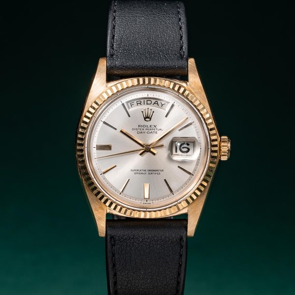 FS: 1969 Rolex Day-Date 1803 Silver Door Stop Dial | WatchCharts Marketplace