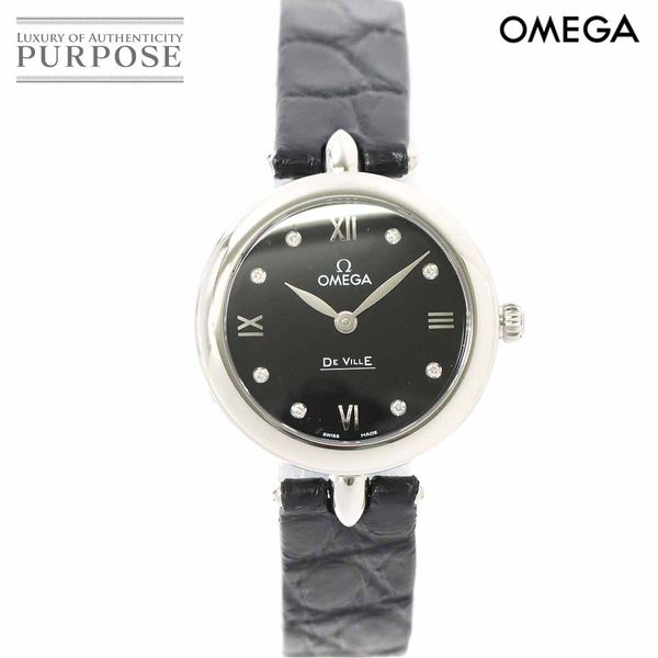 [Battery replaced] Omega OMEGA Deville Prestige Dewdrop 424 13 27 60 51 ...