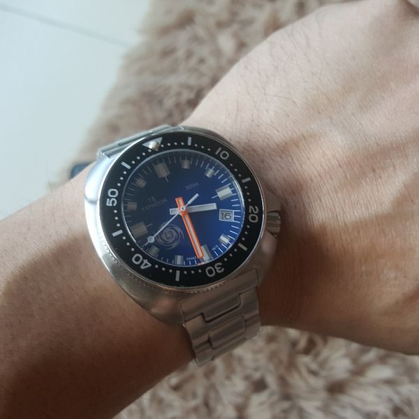 WTS : Dagaz Typhoon T-II Pacifi Blue Special Edition | WatchCharts ...
