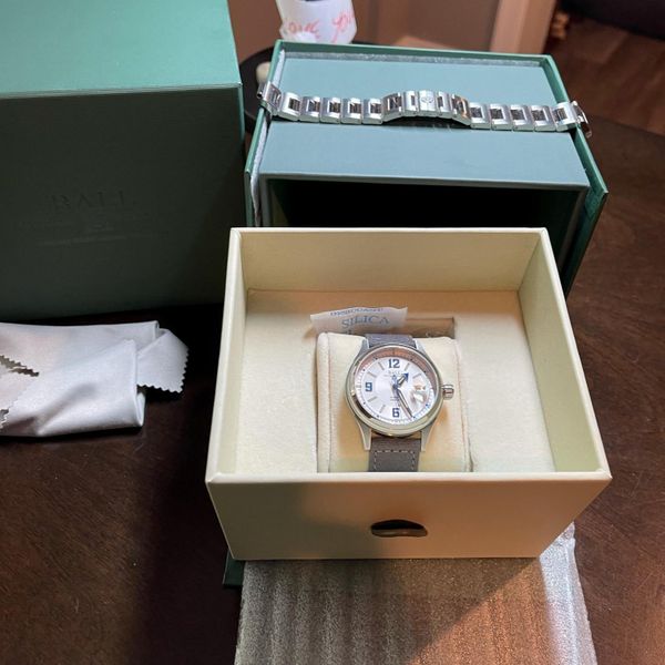 [WTS] Ball Fireman Racer White/Blue | WatchCharts Marketplace