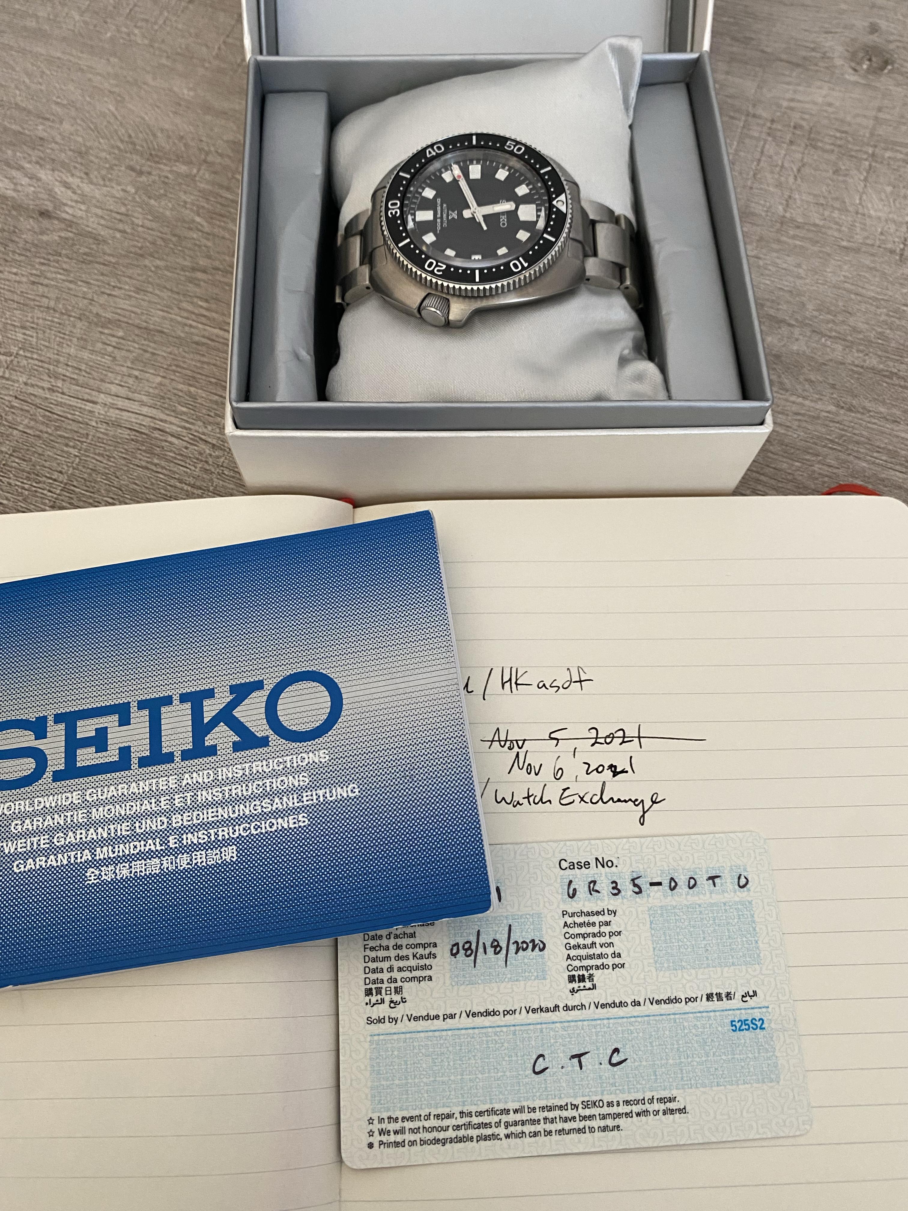 FS: Seiko SPB151 - Captain Willard, Black | WatchCharts