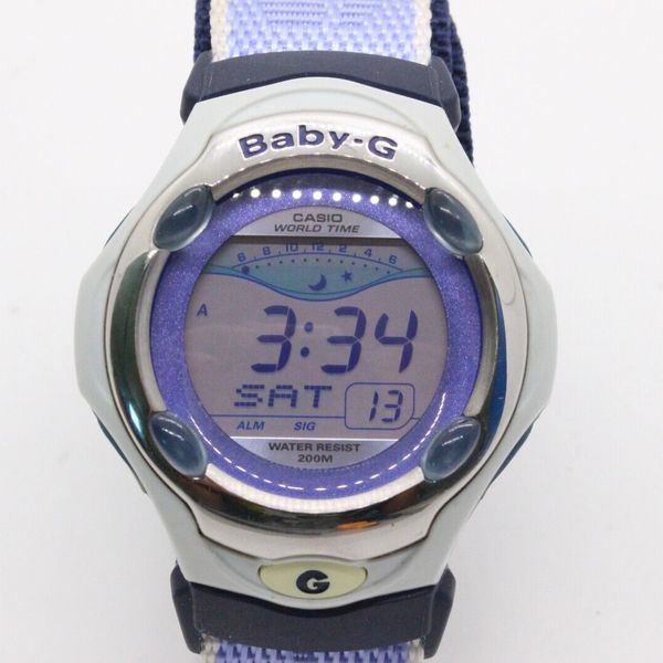 Rare Vintage Casio Model BG 170V Baby G Digital Watch cal 2621 - Fresh ...