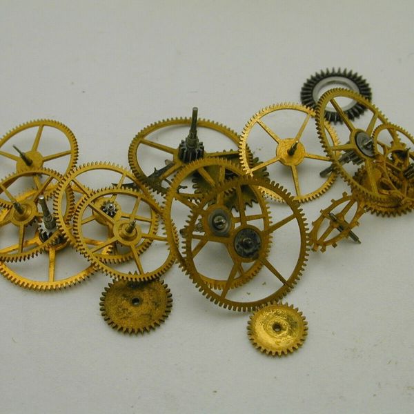 ELGIN 6 SIZE WHEELS, PARTS AS PICTURED | WatchCharts Marketplace