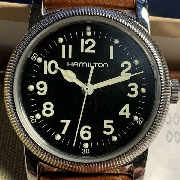 Hamilton WWII Armed Forces 9715 Watch New Old Stock in Box Swiss ...