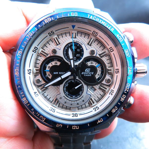 EF-554 Casio Edifice Chronograph 24 Hours Quartz Men Watch ...