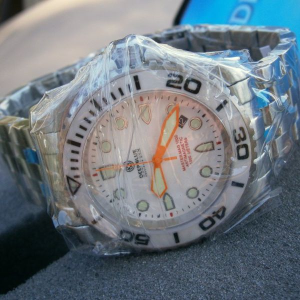 FS: Deep Blue Master MAG 1000: White Dial | WatchCharts Marketplace