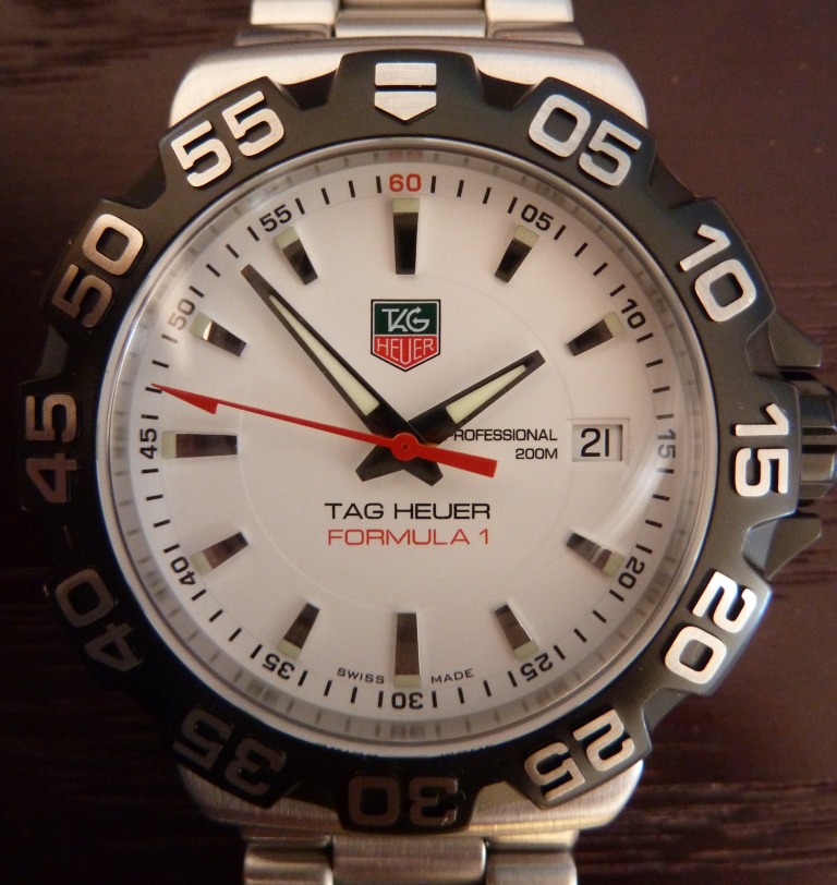 Tag Heuer Formula One - White dial - 590$ Shipped USA-Canada | WatchCharts