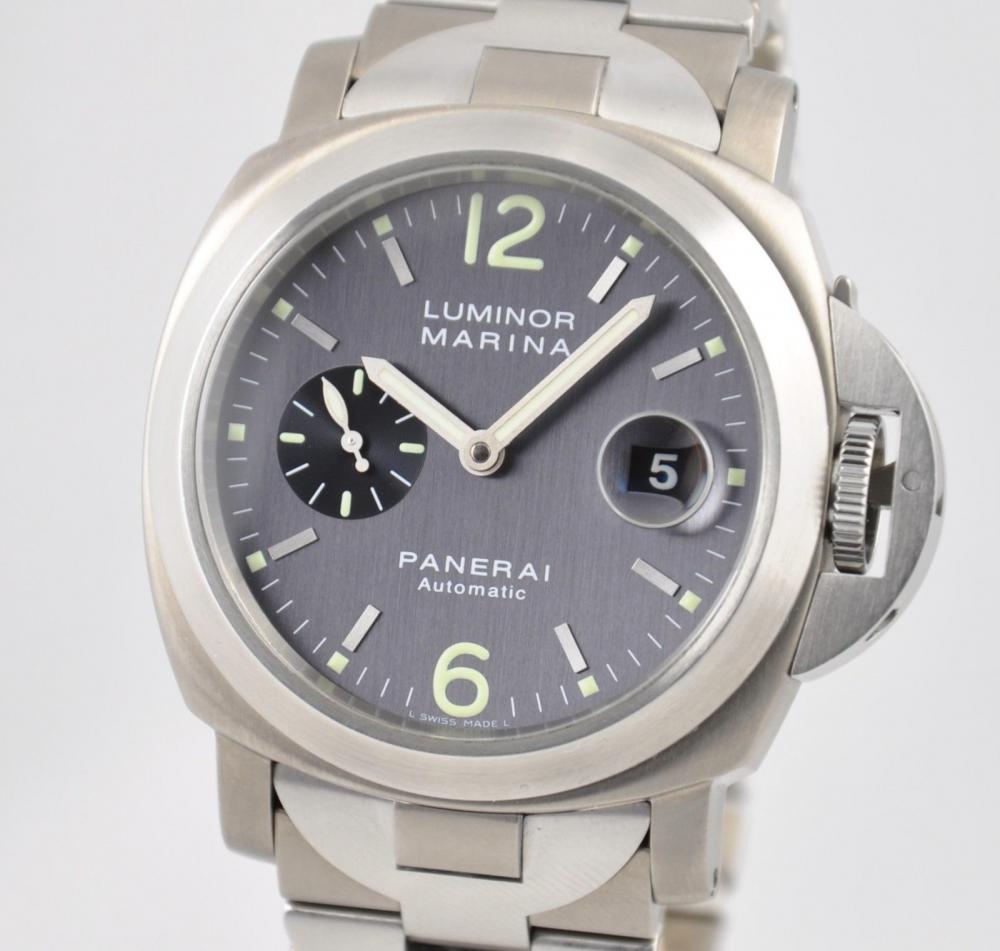 FS: Panerai Luminor Marina Titanium & Steel Pam 91 44mm PAM00091 ...