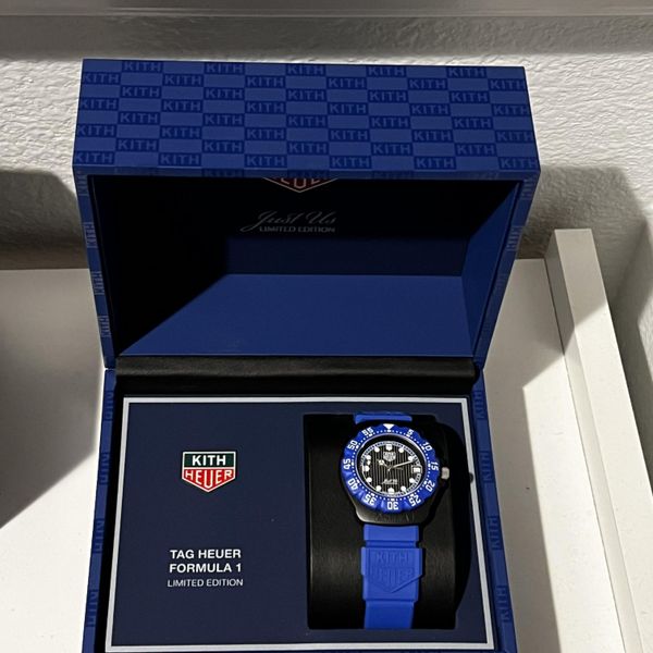 [WTS] Tag Heuer Formula 1 Kith 825 Pieces Limited Edition Rubber Strap ...