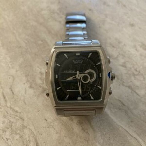 Pristine Casio EFA120D-1AV Edifice Watch, 100 Meter WR, Chronograph ...