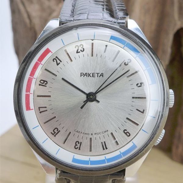 Original Raketa Watch Men's Russian Watch in Metal | WatchCharts ...