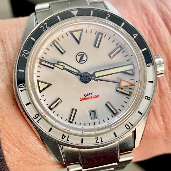 [WTS] Zelos Horizons V2 GMT SS Frost- Full Lume Dial...$599 ...