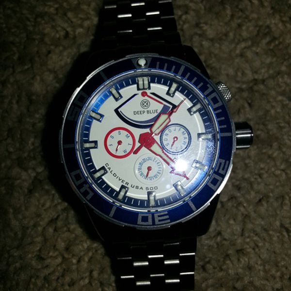 FS: Deep Blue CalDiver USA 500 White | WatchCharts