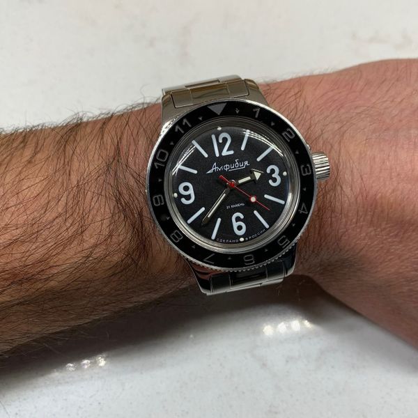 FS: Vostok Amphibia Mod - Full Kit with Extras | WatchCharts Marketplace