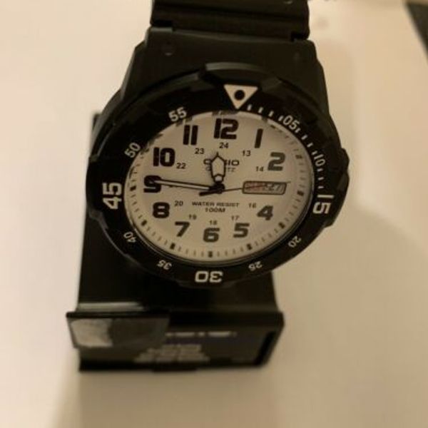 Casio White Face Analog Mens | WatchCharts