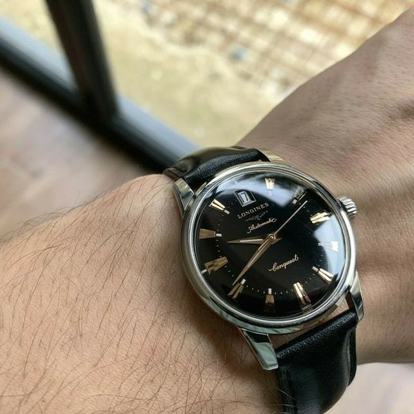 Longines Conquest Heritage L1.611.4.52.2 Automatic Men's Watch With Box & Papers | WatchCharts ...
