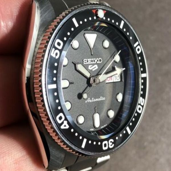 Seiko 5 Sports SRPD Automatic Divers Watch mod Sapphire Crystal ...