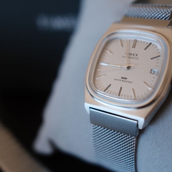 Timex Automatic 1983 E-Line Reissue 34mm with Expansion band Watch ...