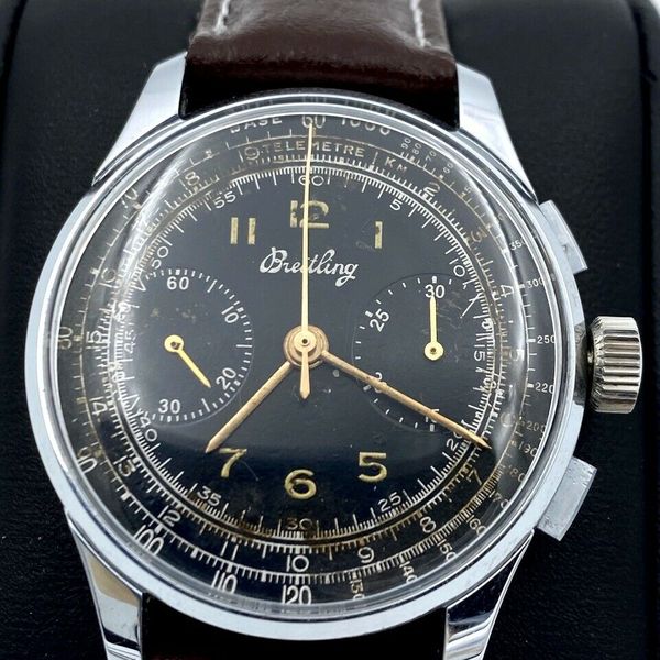 Gorgeous Breitling Venus 175 Swiss 17 Jewel Chronograph Watch - Just ...