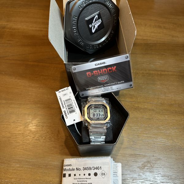 Full Metal Square CASIO GMWB5000D-1 | WatchCharts Marketplace