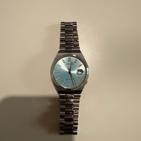 Citizen Men's Tsuyosa Automatic Watch Ice Blue Dial, NJ0151-88M Pre ...