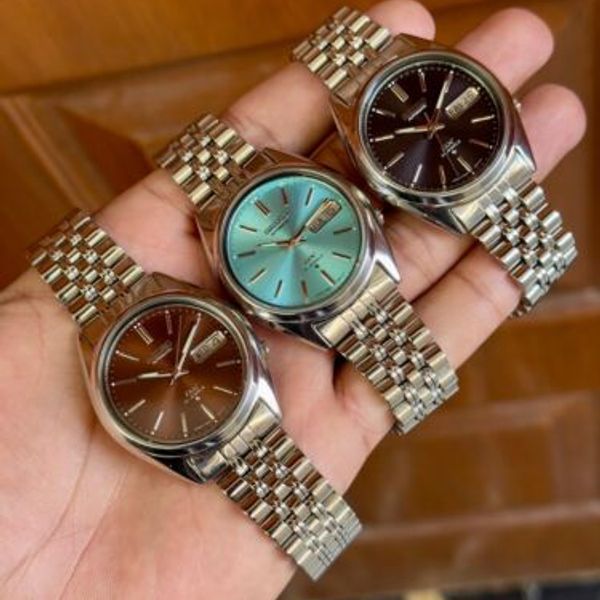 Lot Of Three Vintage Seiko 5 Snxs Automatic 7009 DX 21J Men's Wrist ...