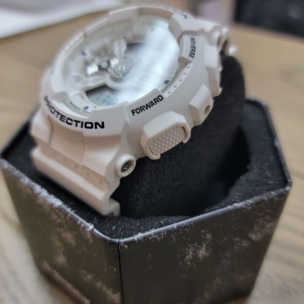 Casio G Shock Module 5146 5425 Arctic WHITE Analog Digital Watch ...