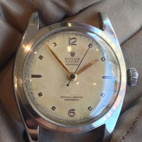Fs: Vintage rolex ref. 6098 ovettone big bubbleback | WatchCharts