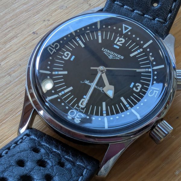 Longines Legend Diver No Date 42mm Compressor Wristwatch | WatchCharts ...
