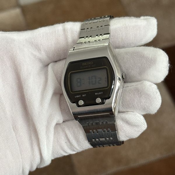 Rare Vintage Seiko 0664-5000 Menâ s Digital LCD Watch JDM 1976 â For ...