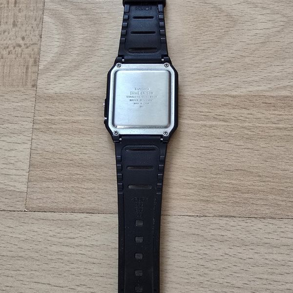 Casio CA-53W-1ER Digital Wristwatch - Black | WatchCharts Marketplace