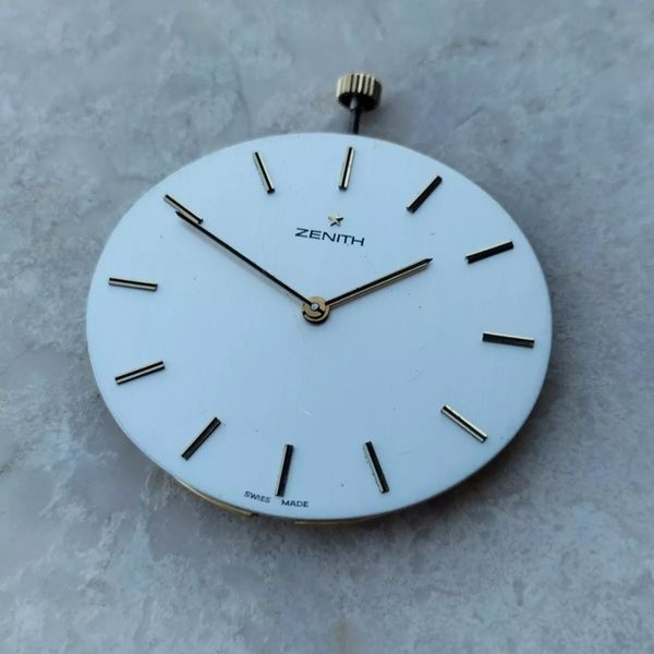 1960s ZENITH CAL. 2320 VINTAGE WATCH MOVEMENT MOVIMENTO DIAL 38x34mm ...