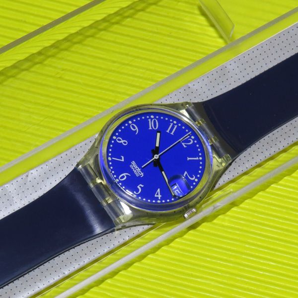 1992 Swatch - Blue LUI - GK400 in NEW & Original Packaging ...