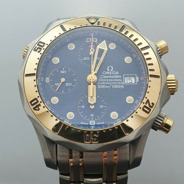 Omega Seamaster Titanium/Gold Automatic 2297.80.00 Men's 41.5mm ...