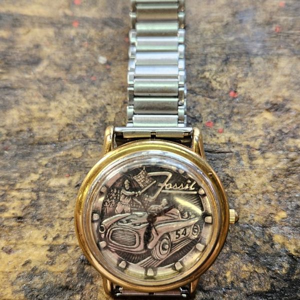Fossil LE-9455 Limited Edition #7724/20000 Race Car Watch Vintage ...