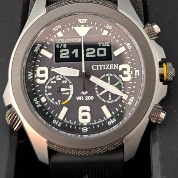Citizen Promaster Land JV1007-07E - New (open box) | WatchCharts ...