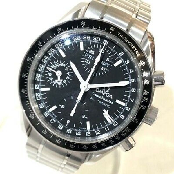 OMEGA 3520.5 Mark 40 Automatic Speedmaster Wristwatch SS Silver ...