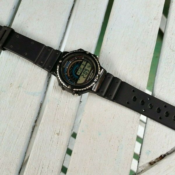 Casio RGW-20 (918) Radial Graph Japan watch vintage rare score counter ...
