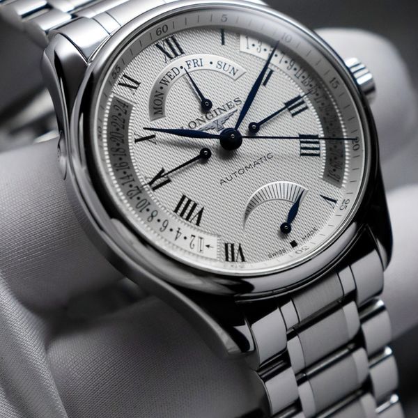 Longines Master Collection Retrograde GMT Automatic Watch 44mm - L2.716 ...
