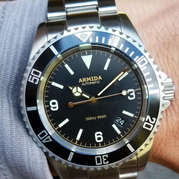 [WTS] Armida A2 300M, 3-6-9 dial, NH35 | WatchCharts