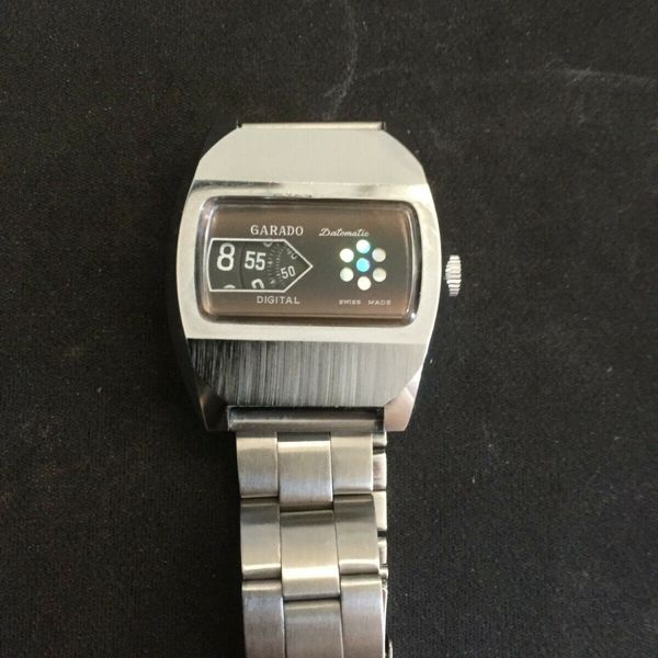 Vintage Garado Digital Jump Hour Men's Watch | WatchCharts Marketplace