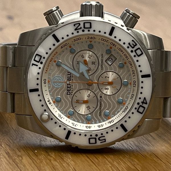 [$275 USD] Deep Blue Juggernaut 3 Chrono 500 $275 Paypal Accepted ...