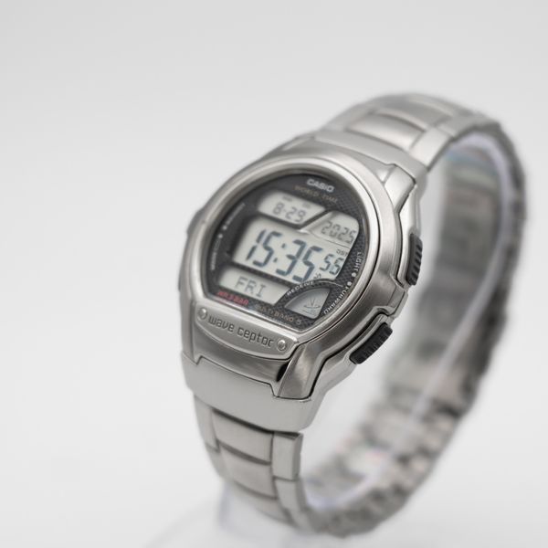 Casio Wave Ceptor Digital Atomic Watch - WV58DA 1AV - [3476] Alarm ...